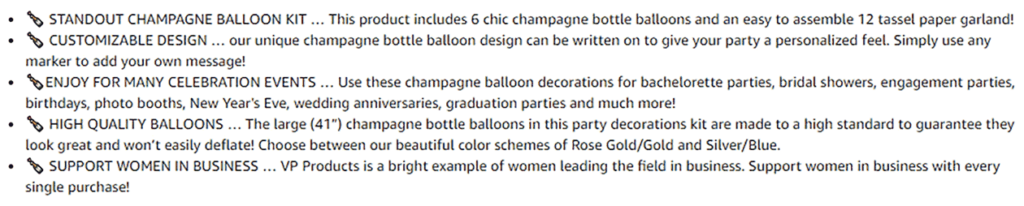 How to Write Amazon Bullet Points: The Seller’s Guide – Webretailer.com